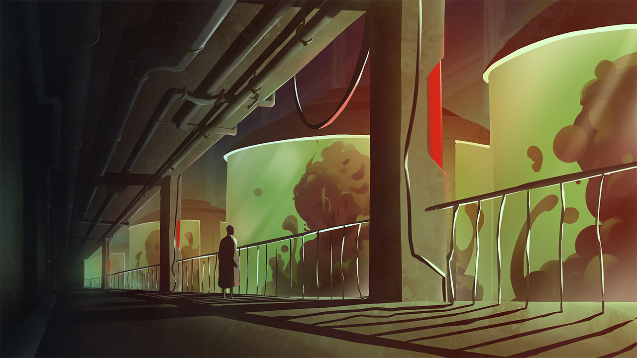 ArtStation - Concept Art : Horror Lab