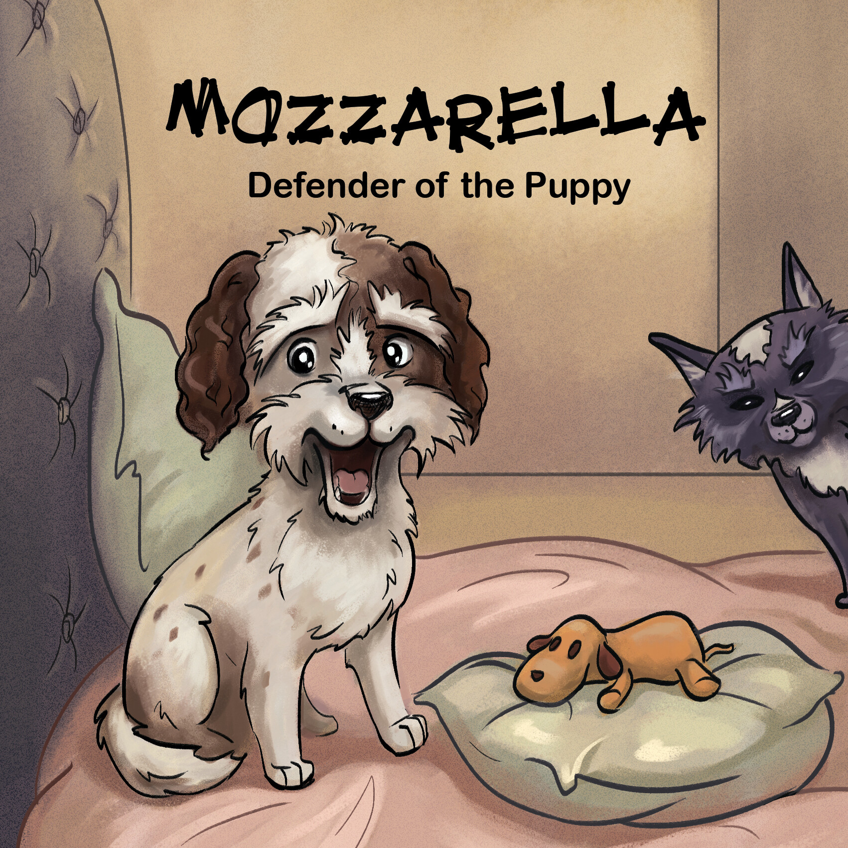 ArtStation - Mozzarella Defender of the Puppy