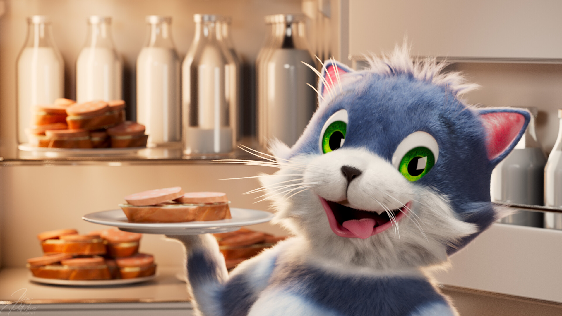 ArtStation - Matroskin The Cat