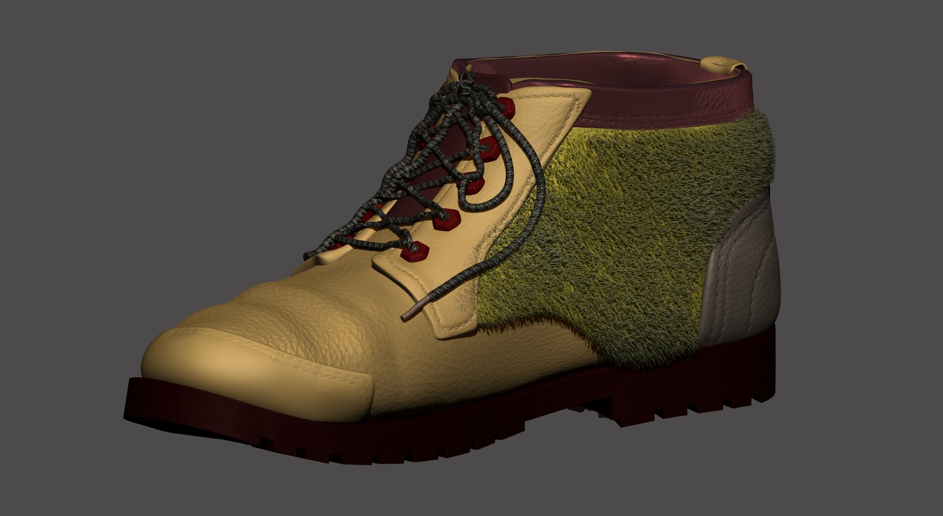 ArtStation - Shoe Modelling and Sculpting Done in Zbrush