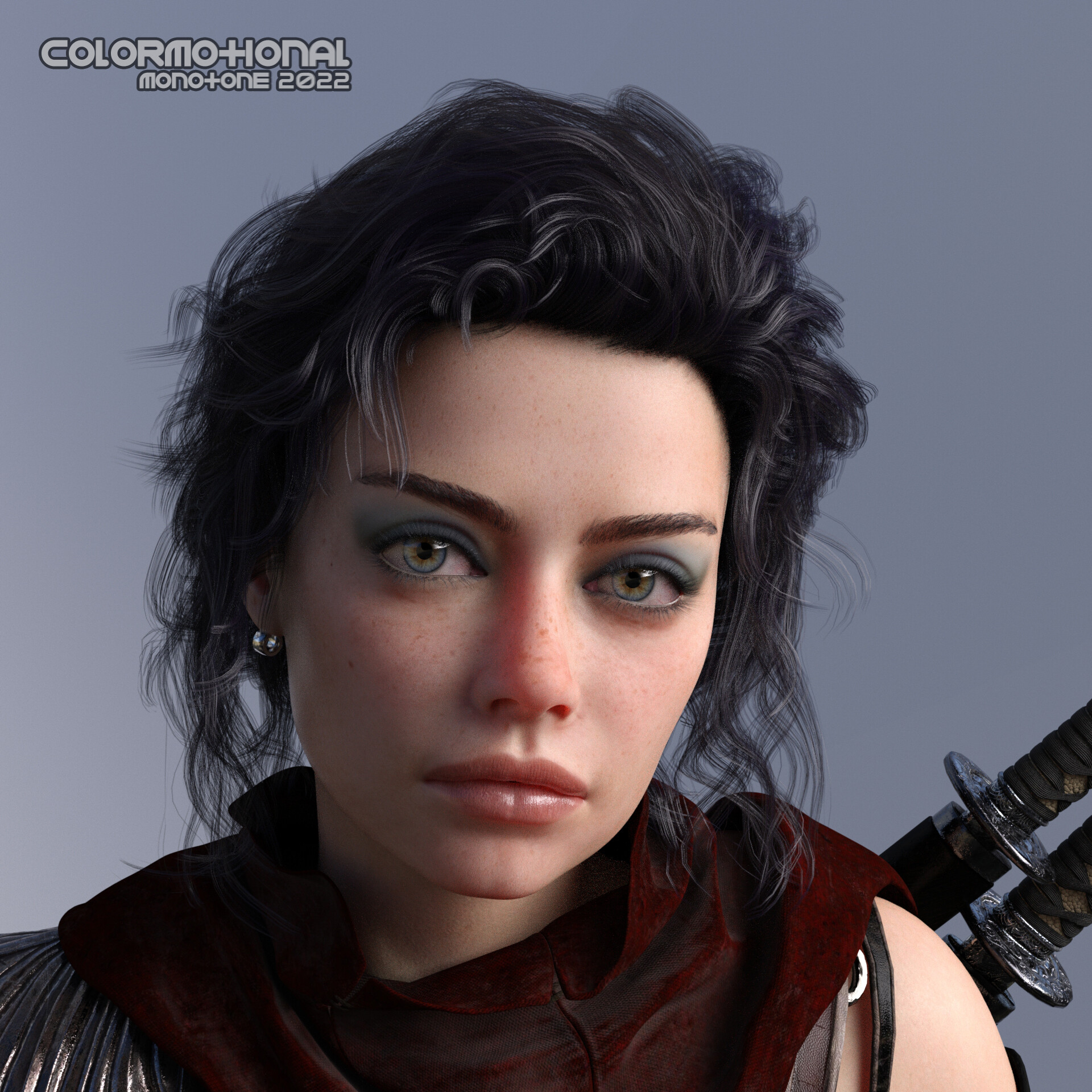 ArtStation - Aino, the Warrior