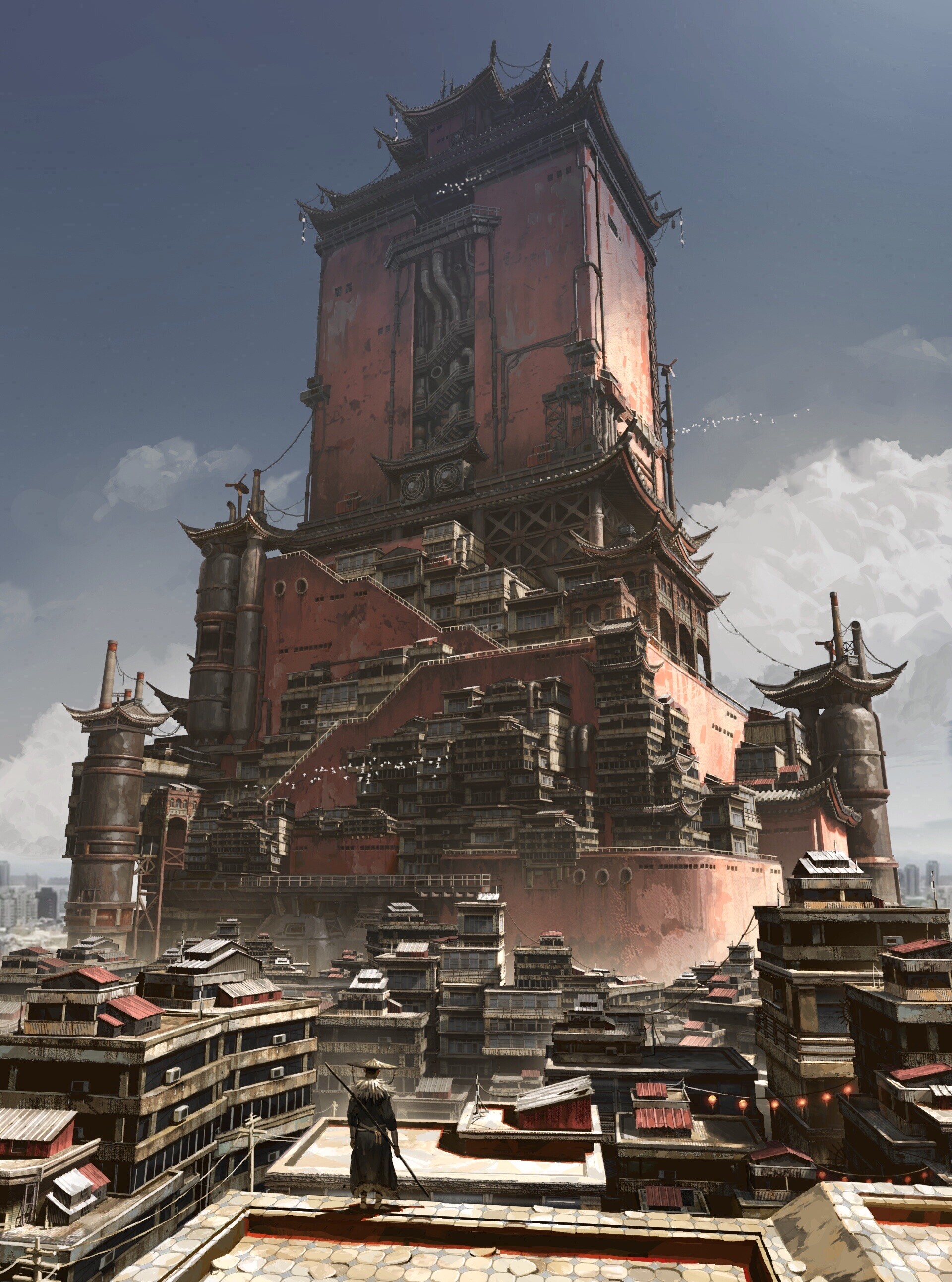 ArtStation - steam castle