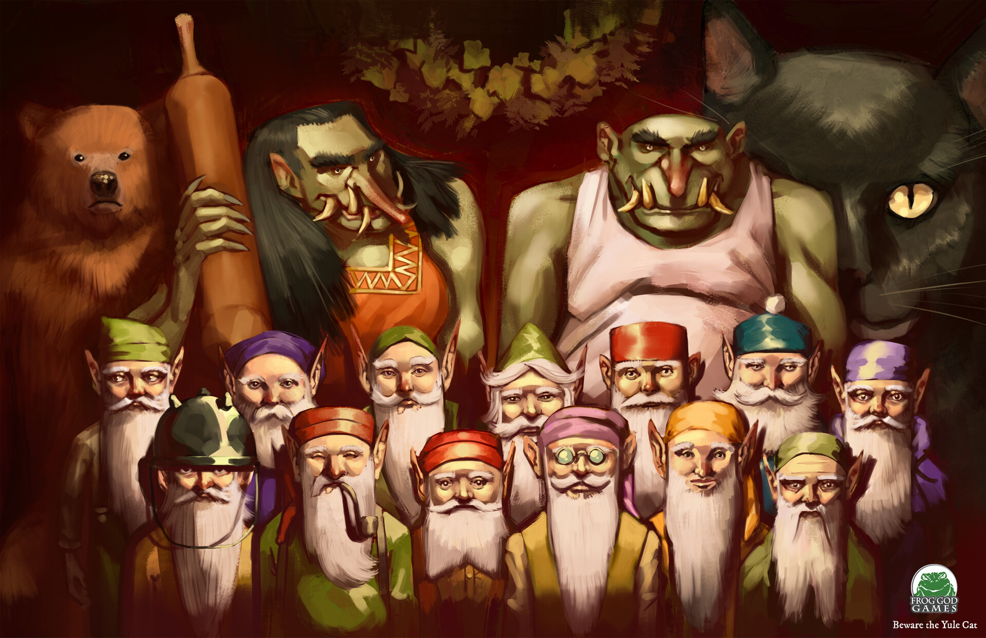 Hector Rodriguez - Frog God Games - Beware the Yule Cat