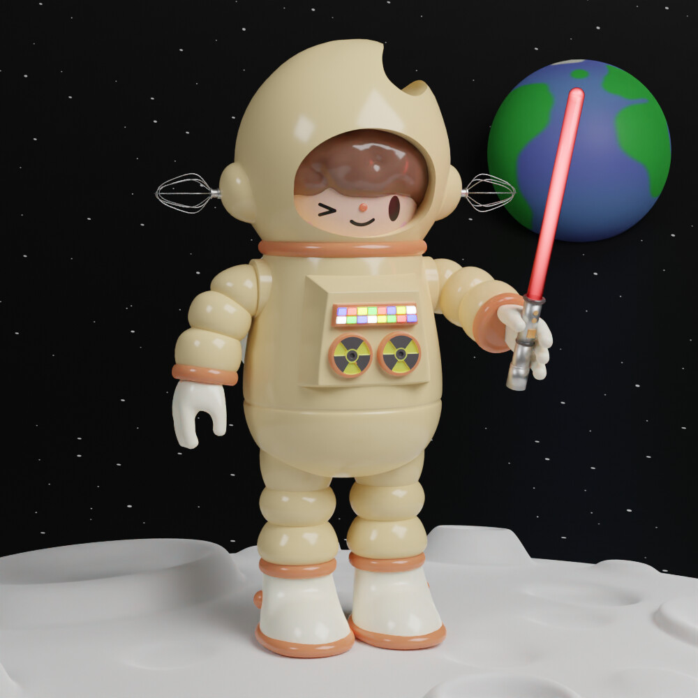 ArtStation - NFT Astronaut Toy