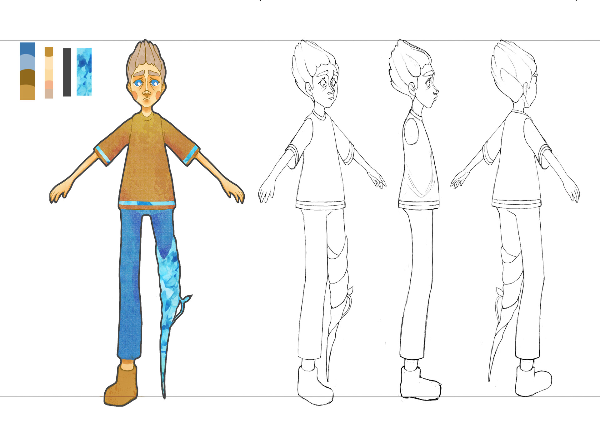 Anastasia Tota - Treesabled - character design