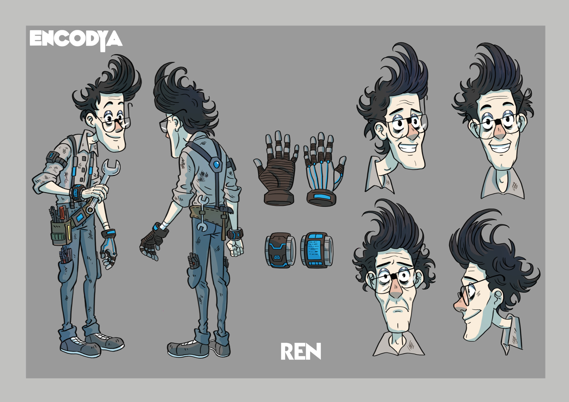 ArtStation - Character design "ENCODYA"