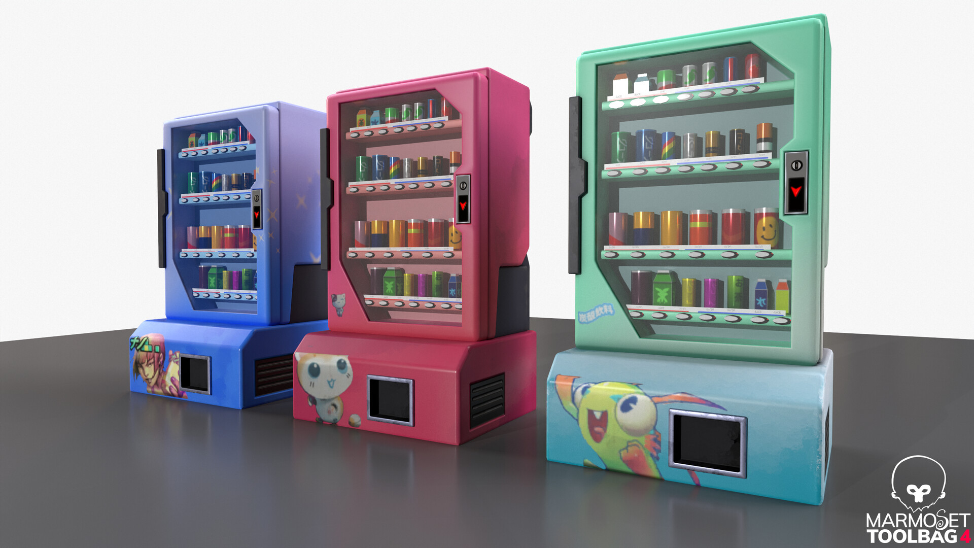 Ashwanth - Overwatch Vending Machine Fan Art