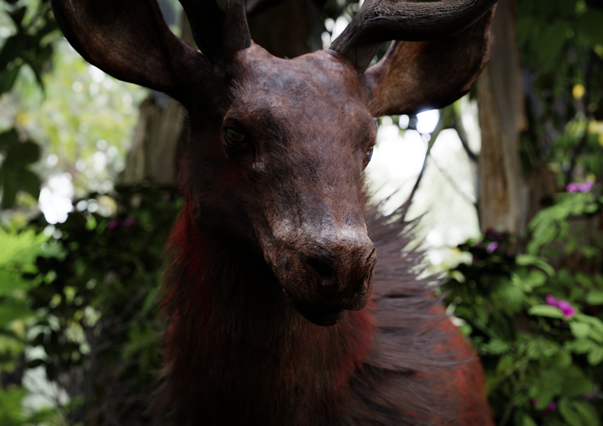 ArtStation - Ark Monsters and More: Great Redhorn