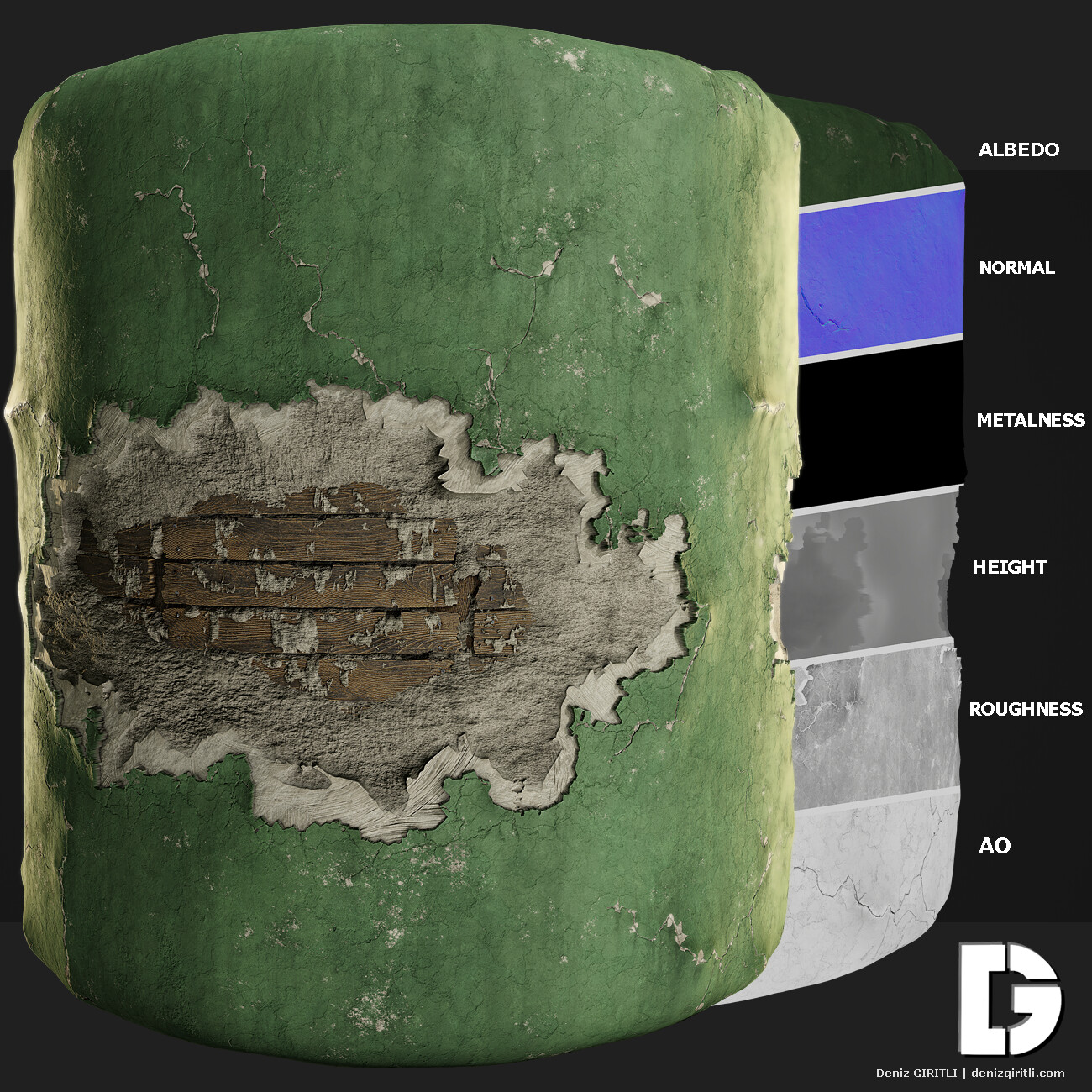 wall texture substance designer