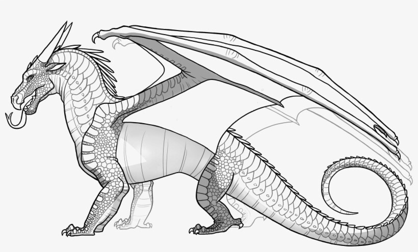 Wings Of Fire Nightwing Coloring Pages