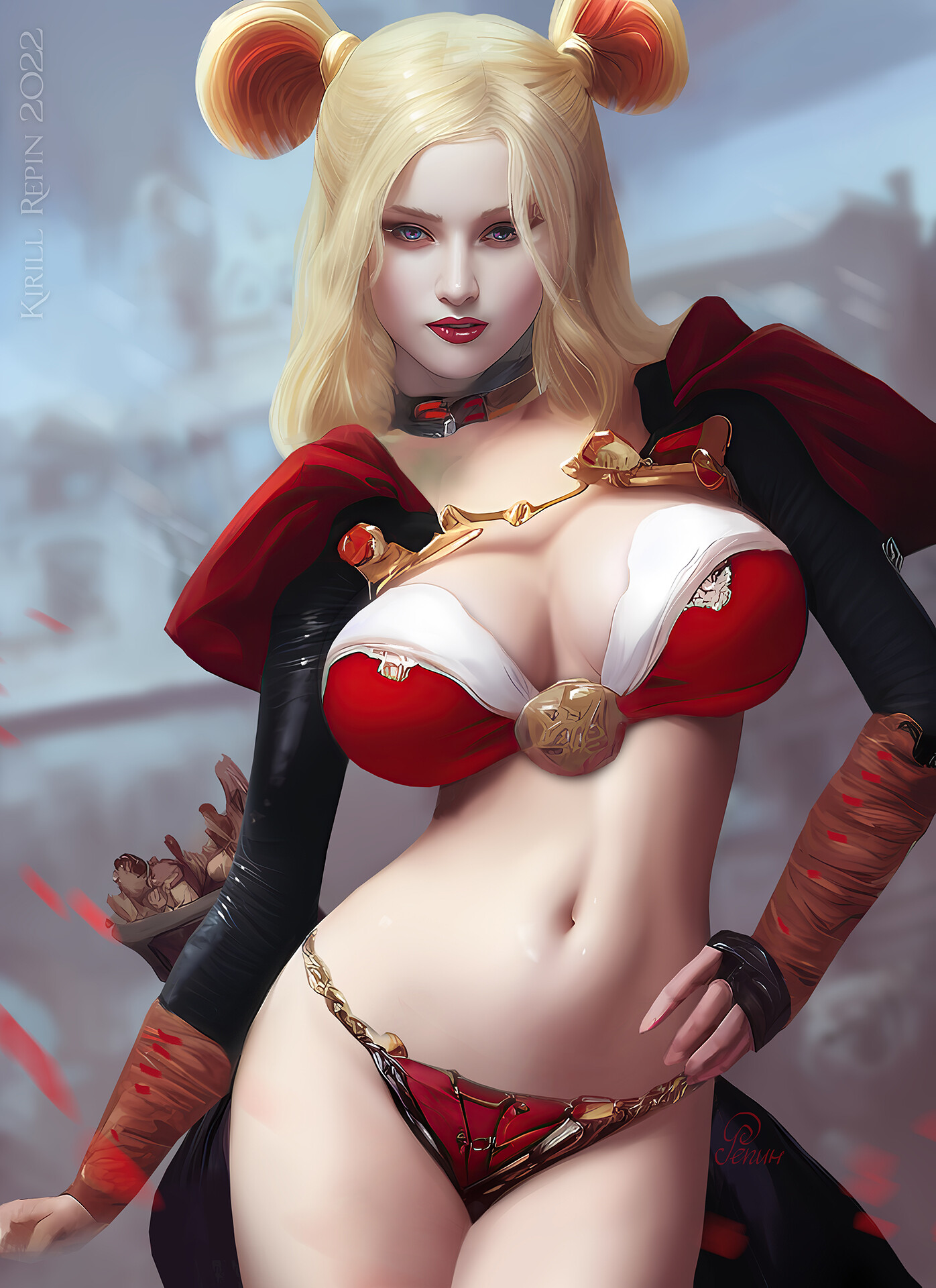 ArtStation - Fantasy Harley Quinn