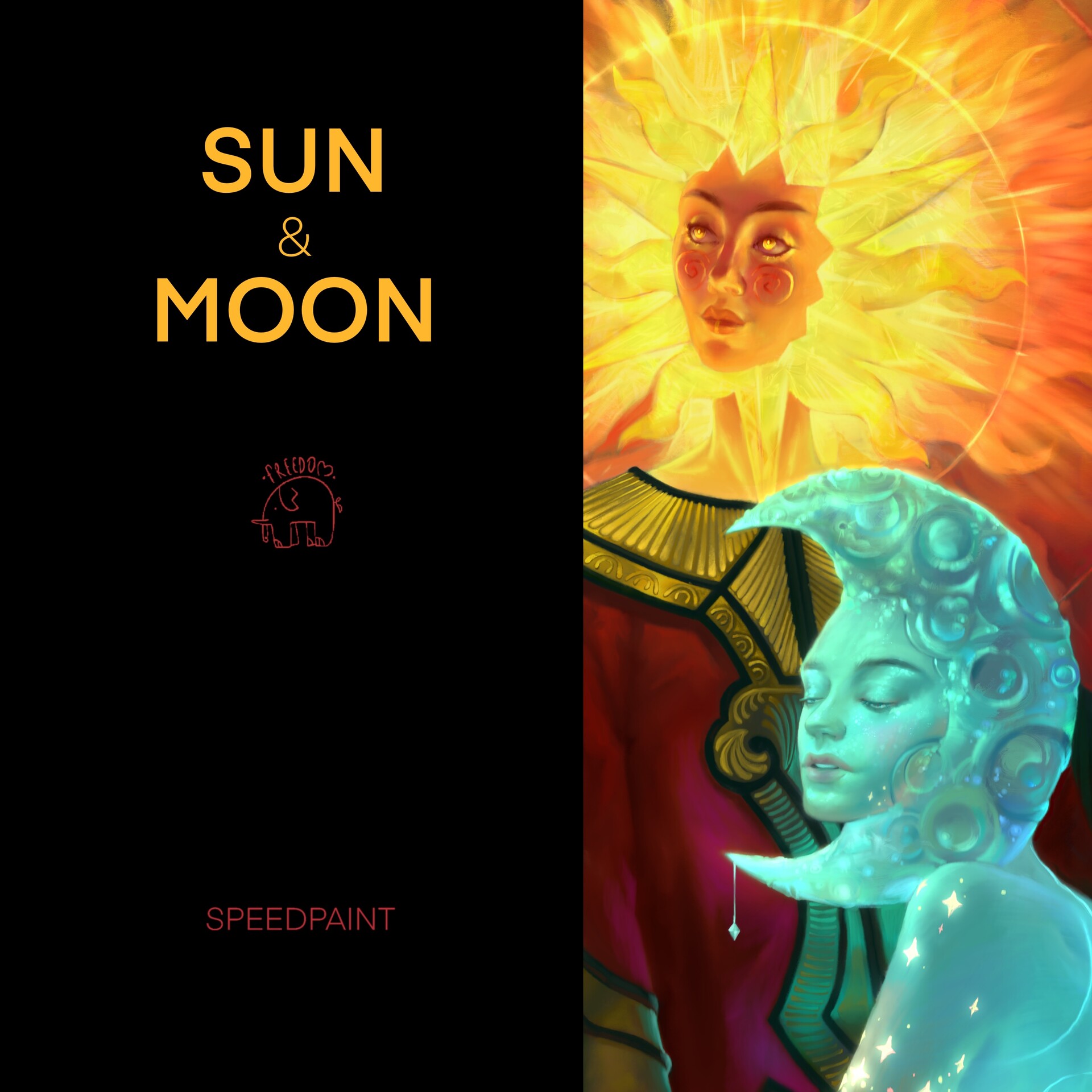 ArtStation - SUN & MOON