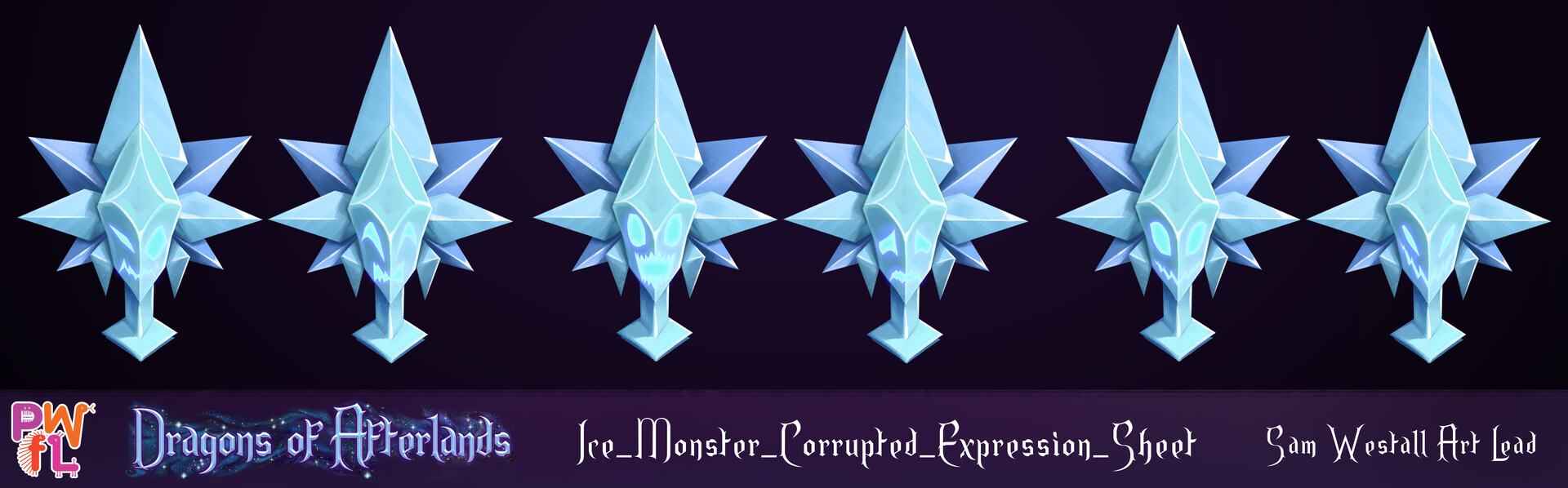 Sam Westall - Ice Monster Corrupted Version Concept