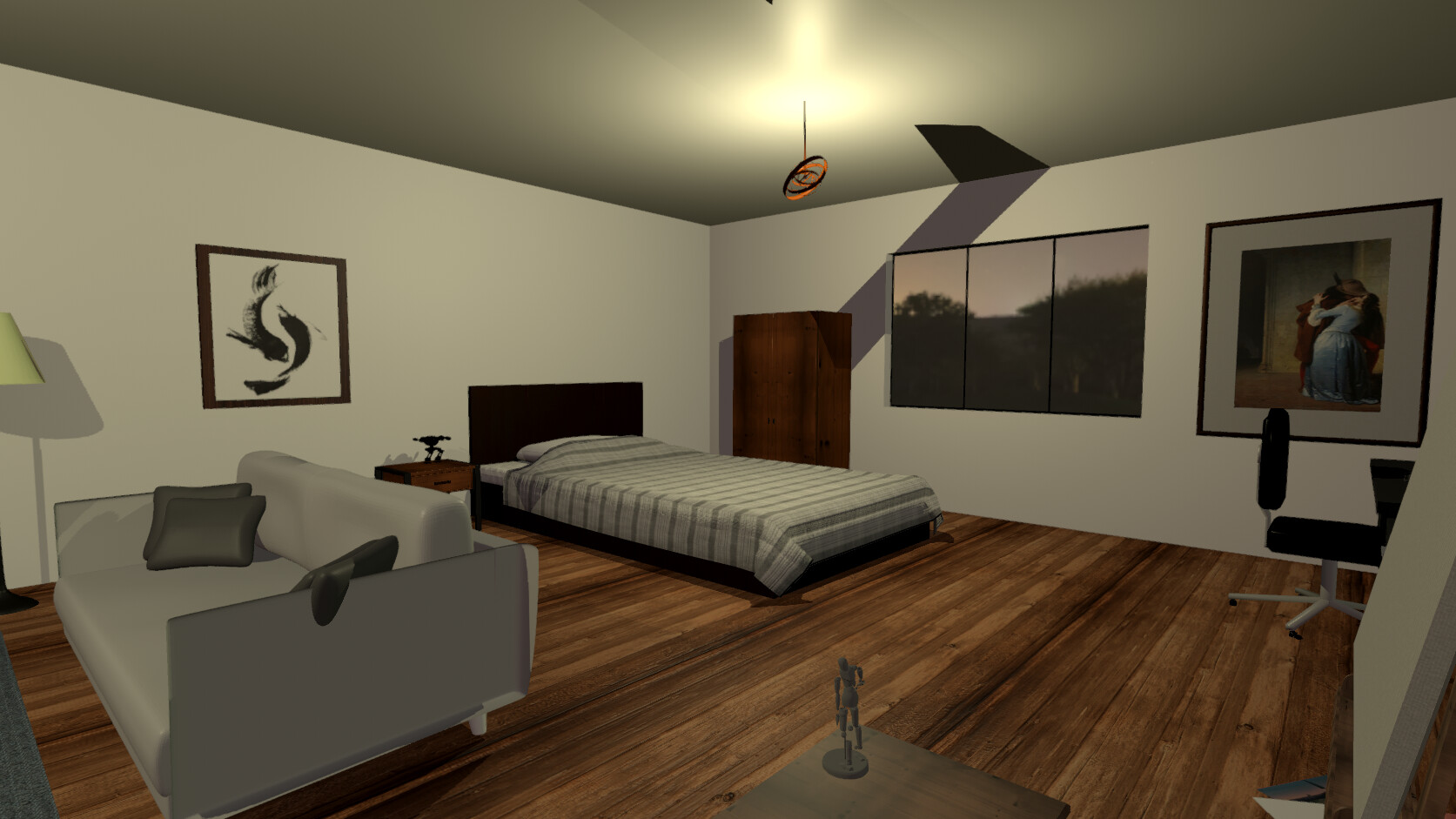 OsmanErd - Unity3d // Artist studio house interior design| 360 ...