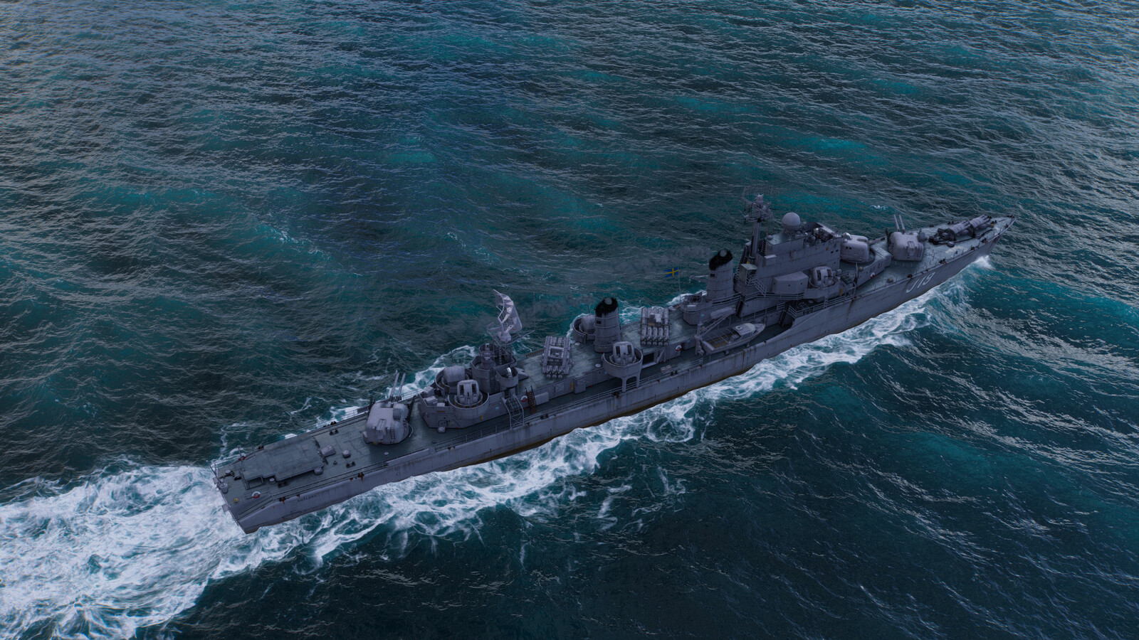 Vitaliy Kruchinin - Swedish Destroyer Småland