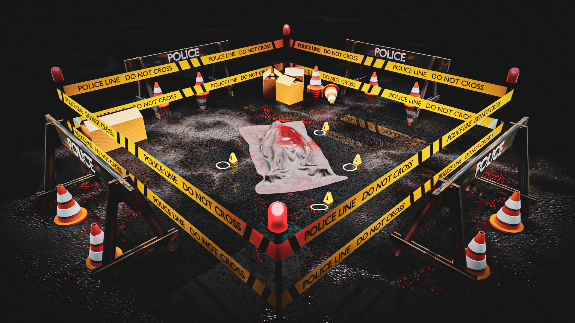 ArtStation - Crime Scene