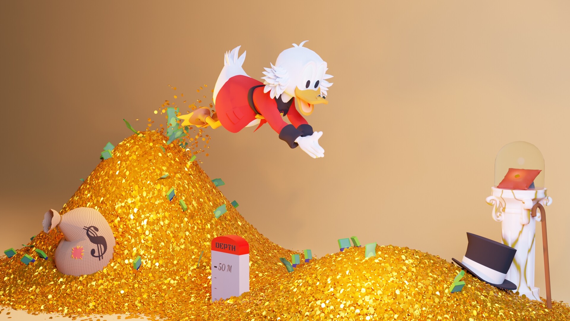 ArtStation - Scrooge McDuck