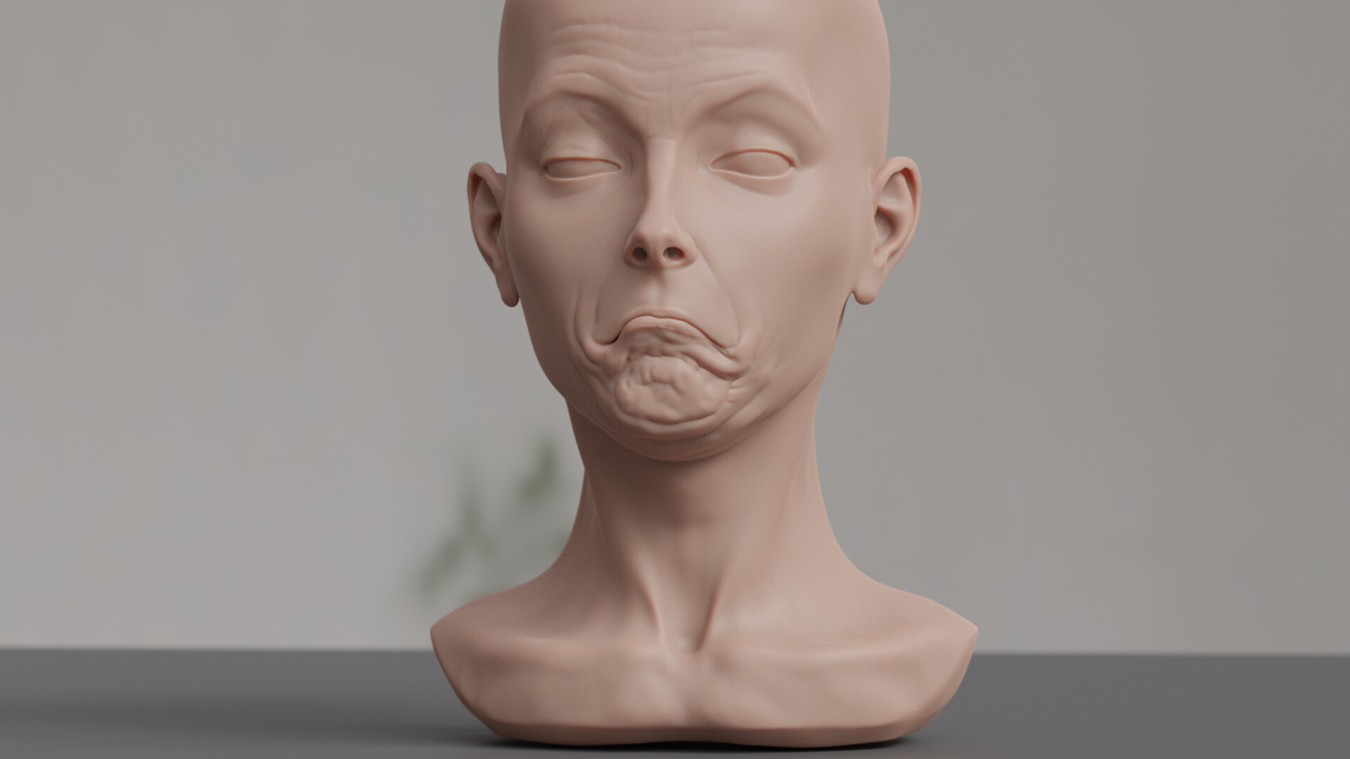 ArtStation - Facial expression of woman