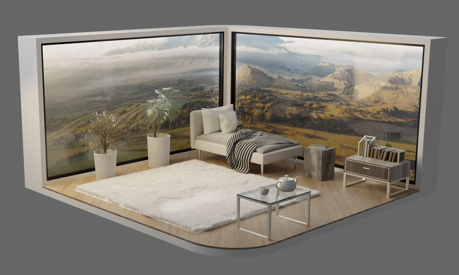 ArtStation - Cube room