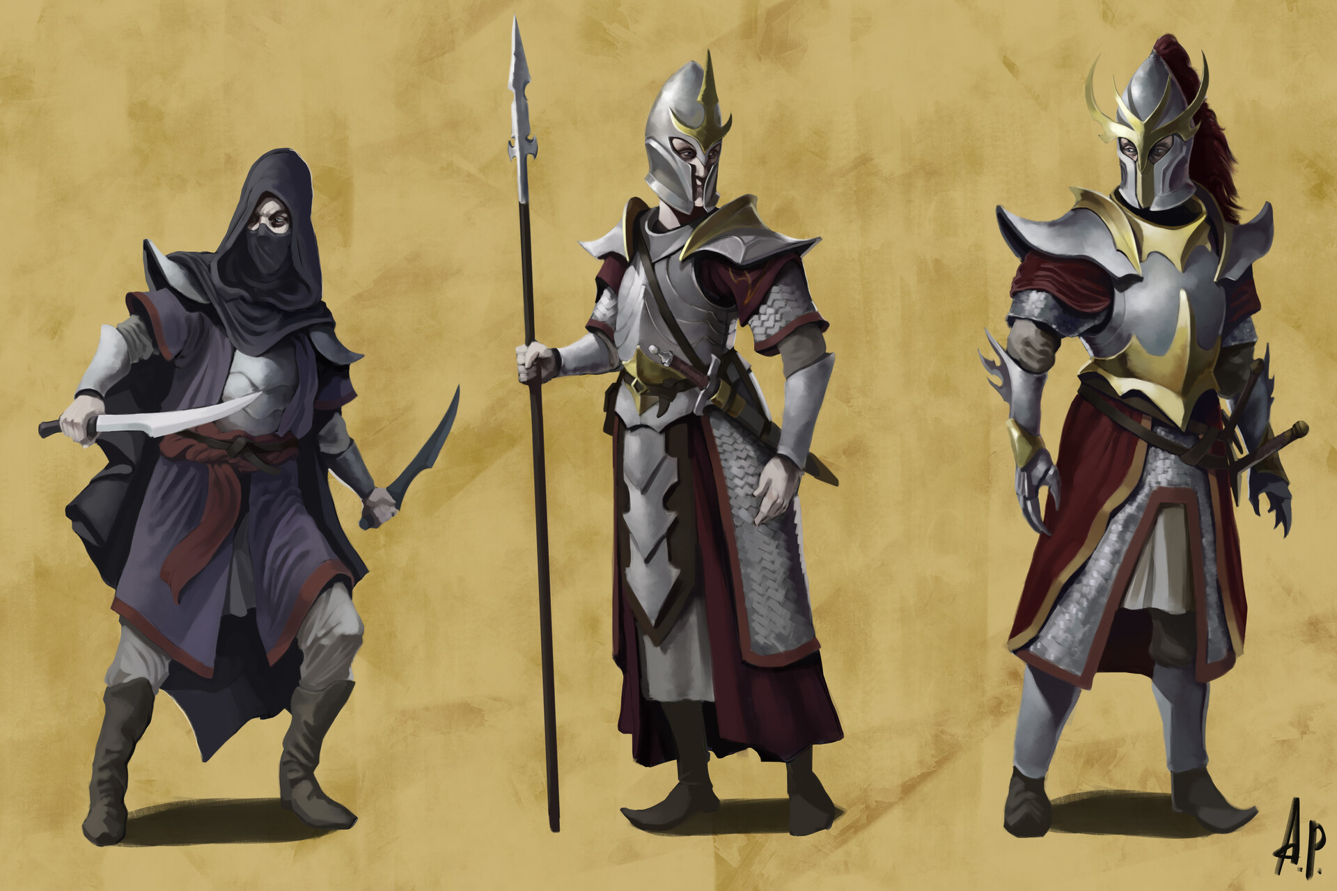 ArtStation - Druchii units