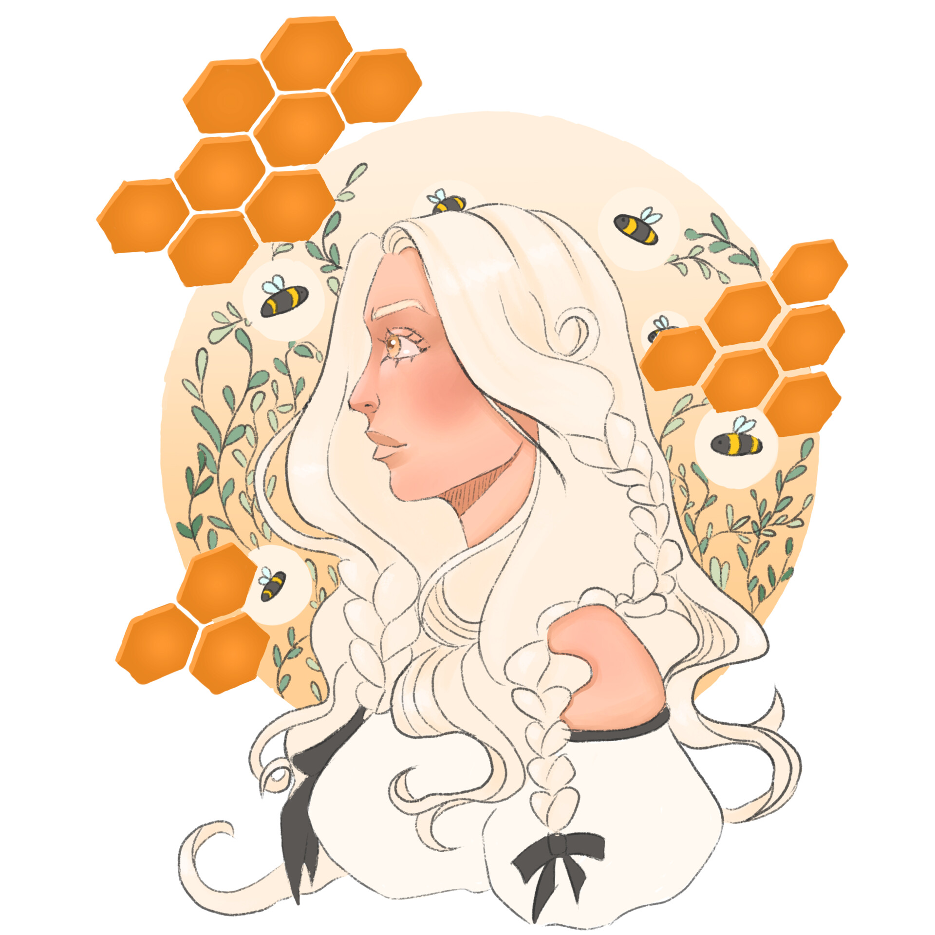 ArtStation - Bee Girl