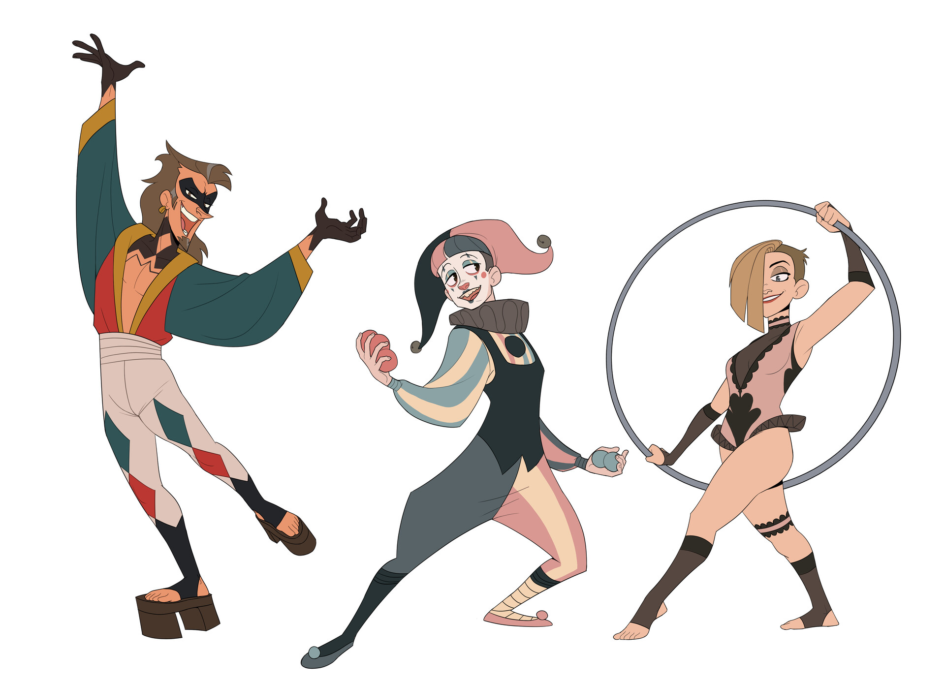 ArtStation - Circus DuBois Character Designs
