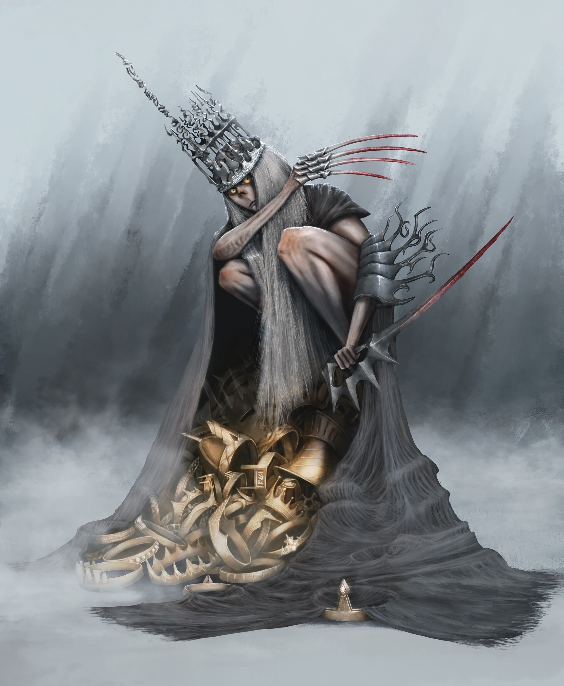 ArtStation - Mighty Queen Gyennere