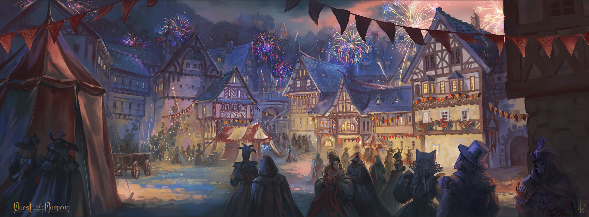 Quest-o-Nomicon by Ona Kristensen : r/ImaginaryArchitecture