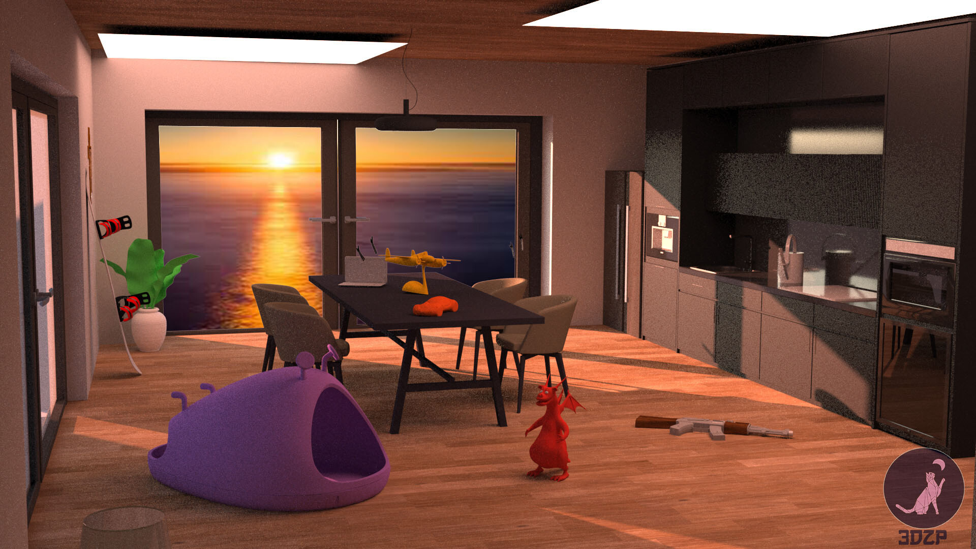 ArtStation - Render Interior