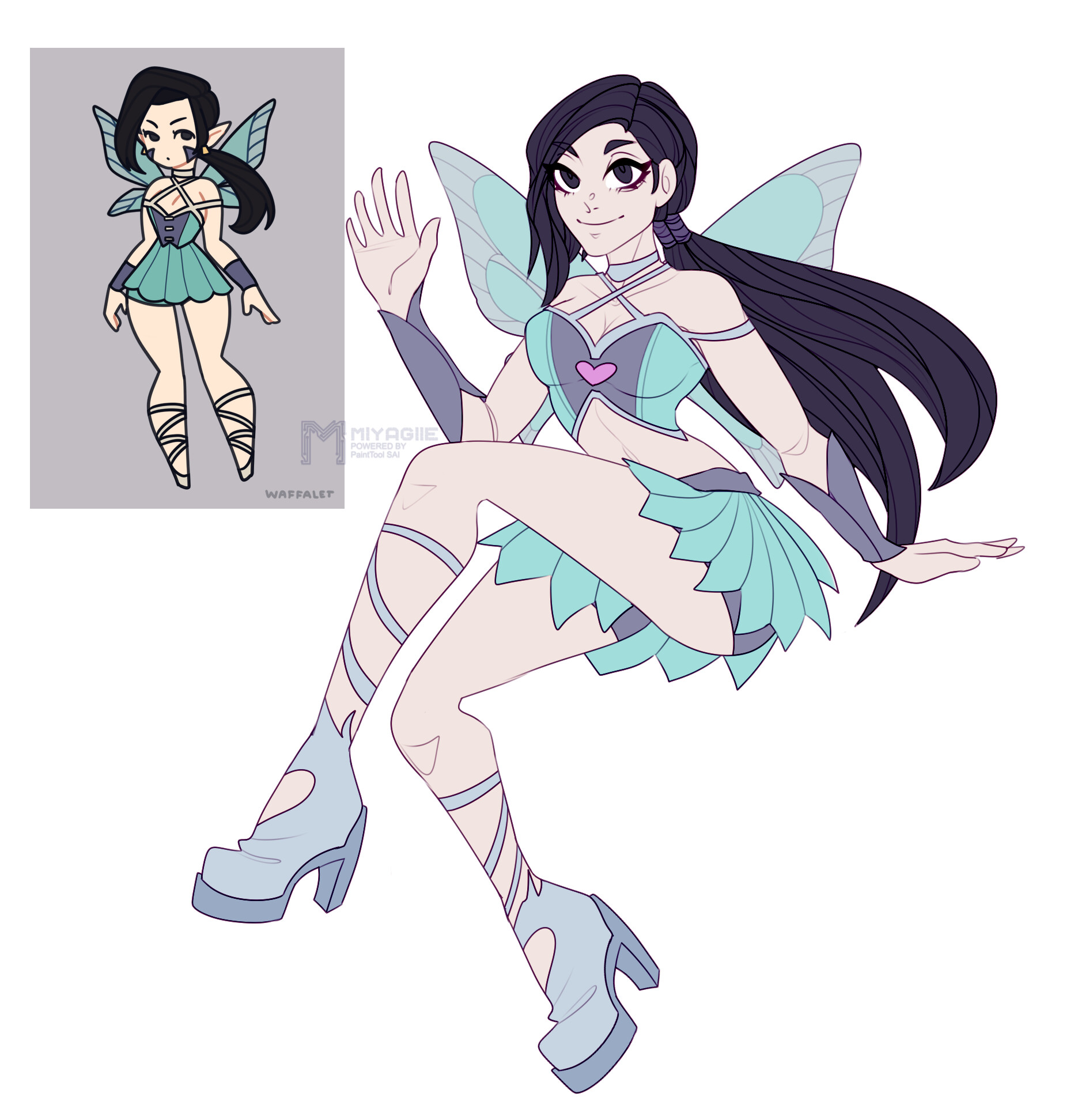 ArtStation - Fairy OC Design