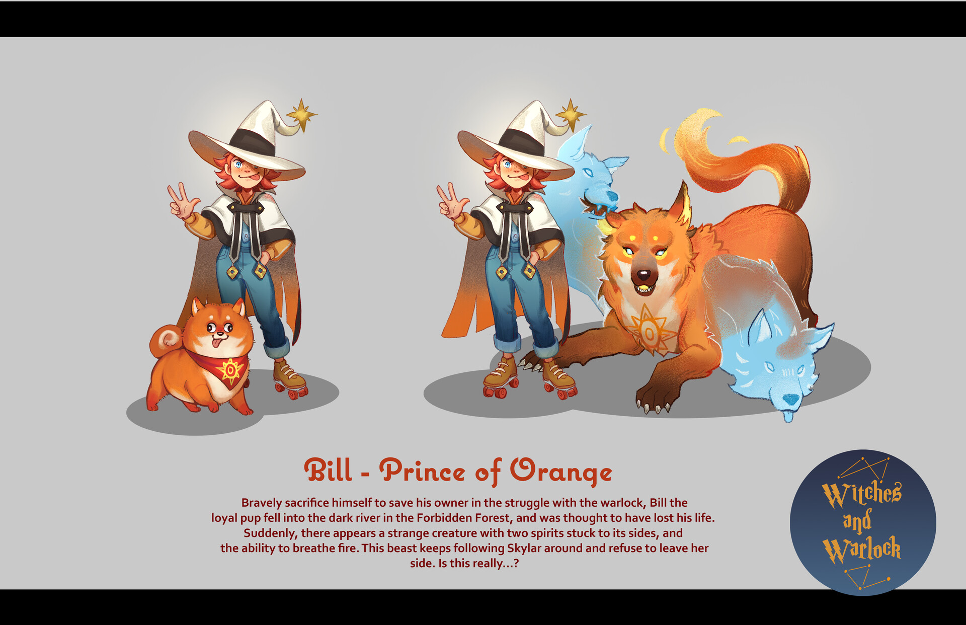 Tien Huynh - Witches and Warlock: Visual developments