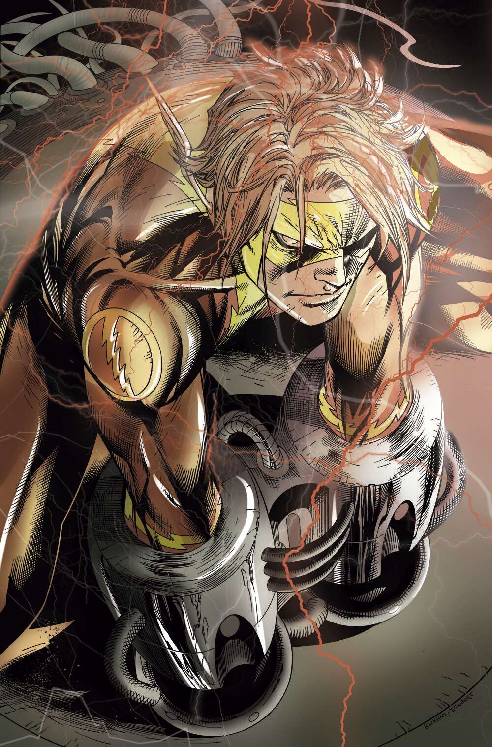 ArtStation - Kid Flash - Pencil: Art Thibert | Ink: Art Thibert ...