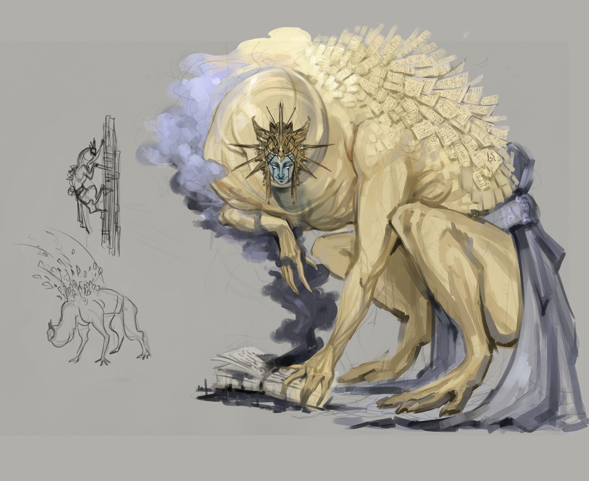 ArtStation - library keeper