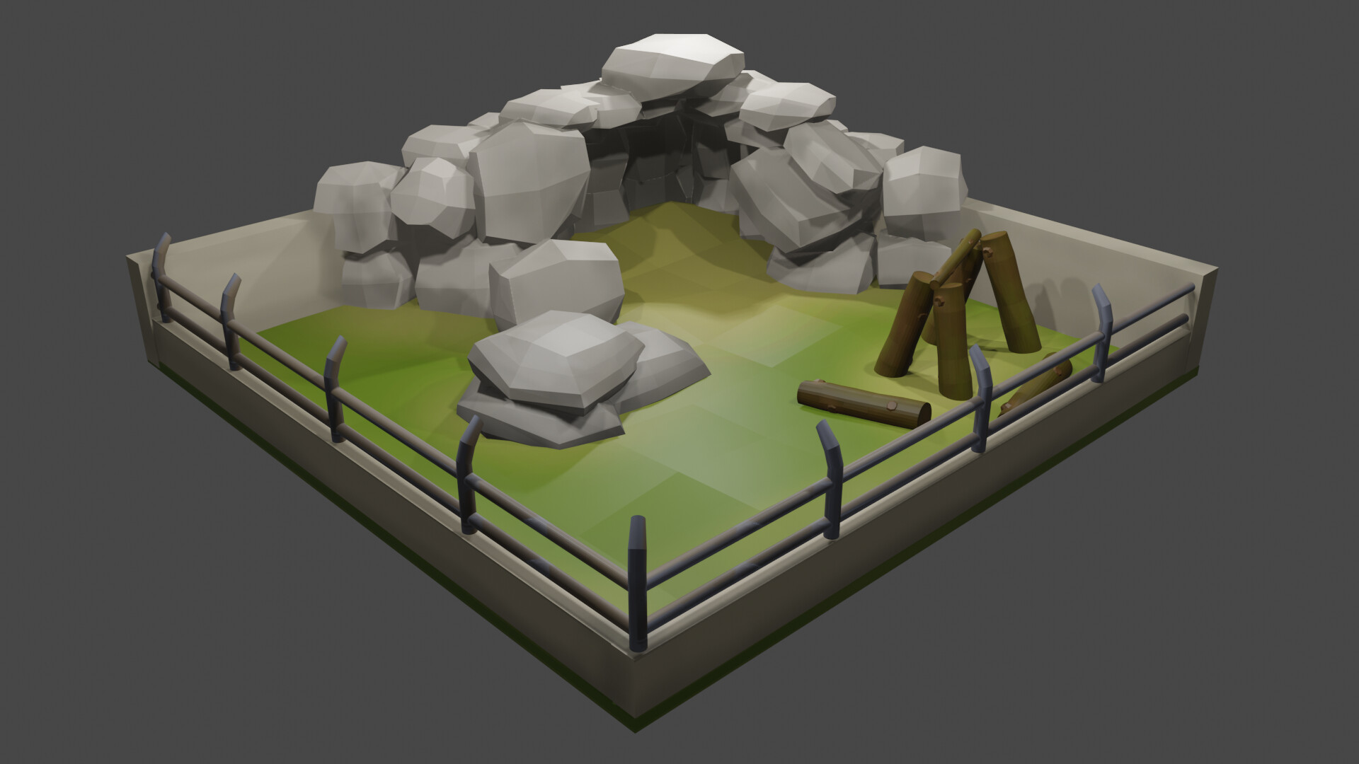 ArtStation - Zoo Cage