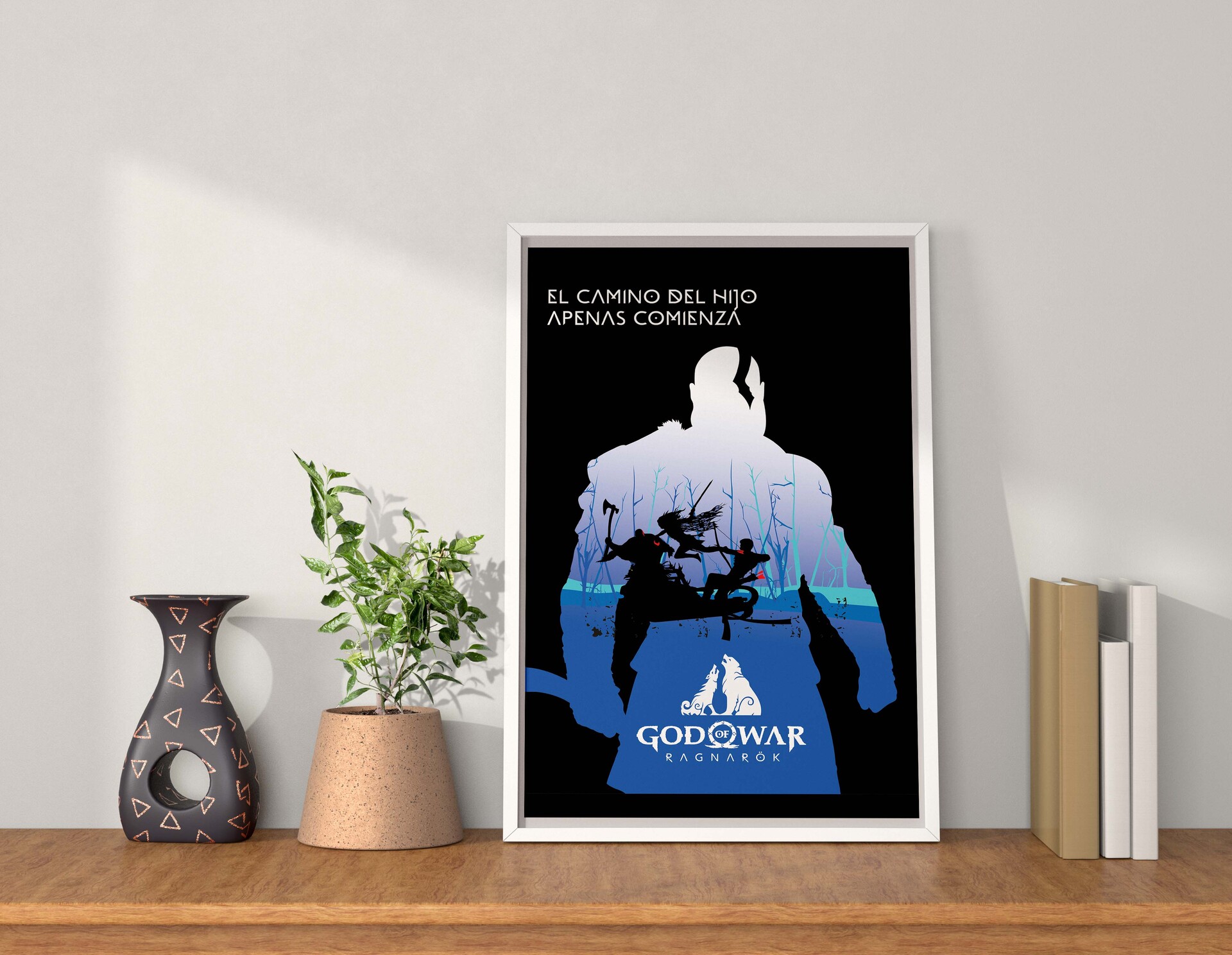 ArtStation - Cartel de GOW Ragnarok