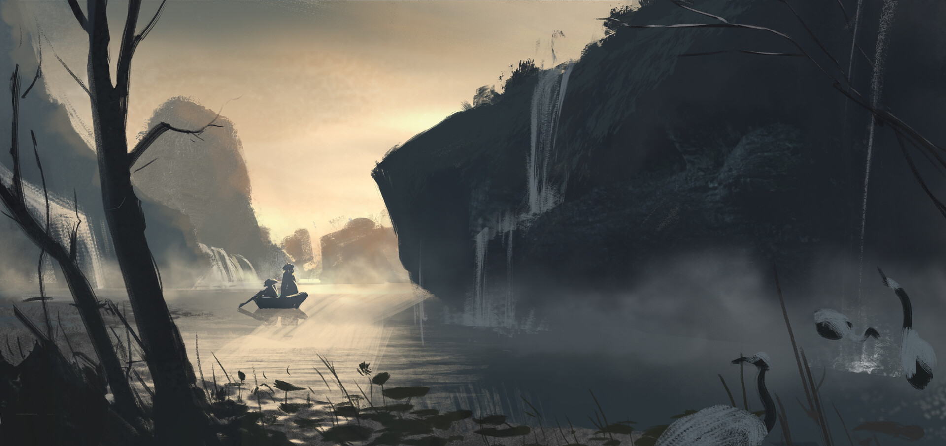 Kazma Zhang - Sekiro DLC Fanart 01Hidden Path