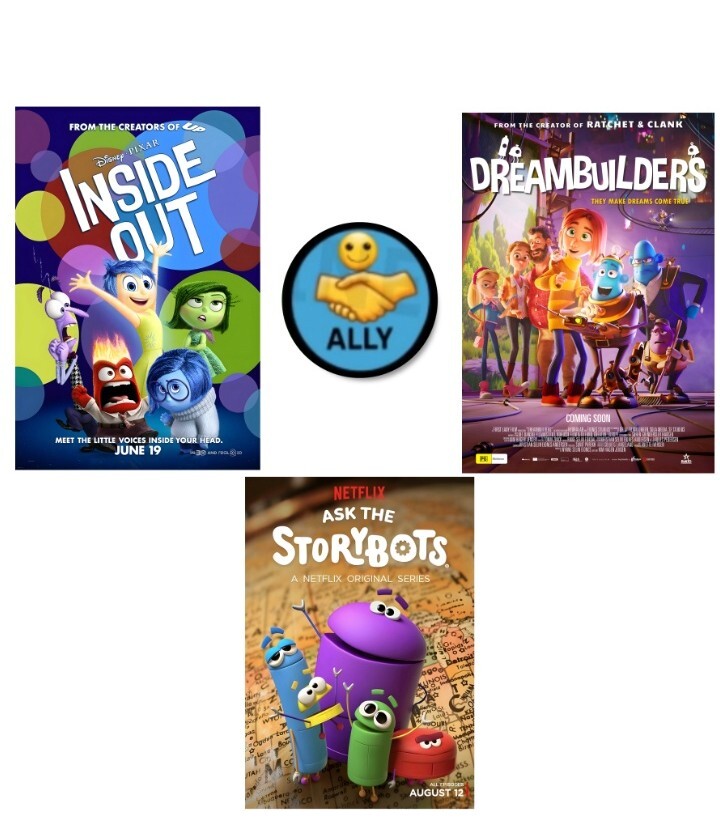 ArtStation - Inside out Ally Ask the StoryBots Ally And Dreambuilders Ally