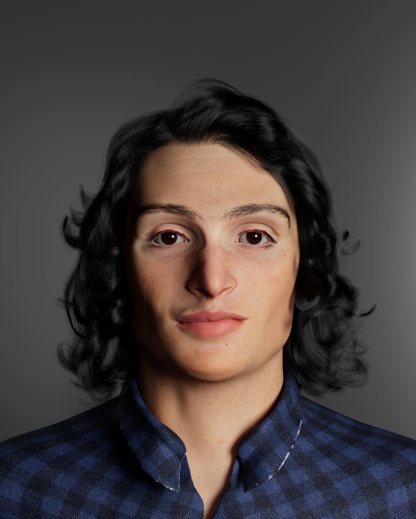 ArtStation - Finn Wolfhard likeness