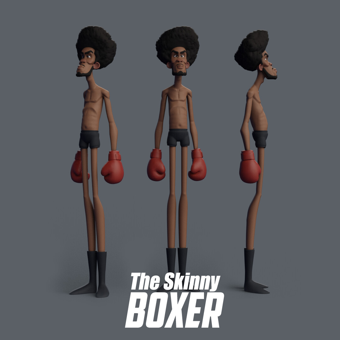 ArtStation - The Skinny Boxer