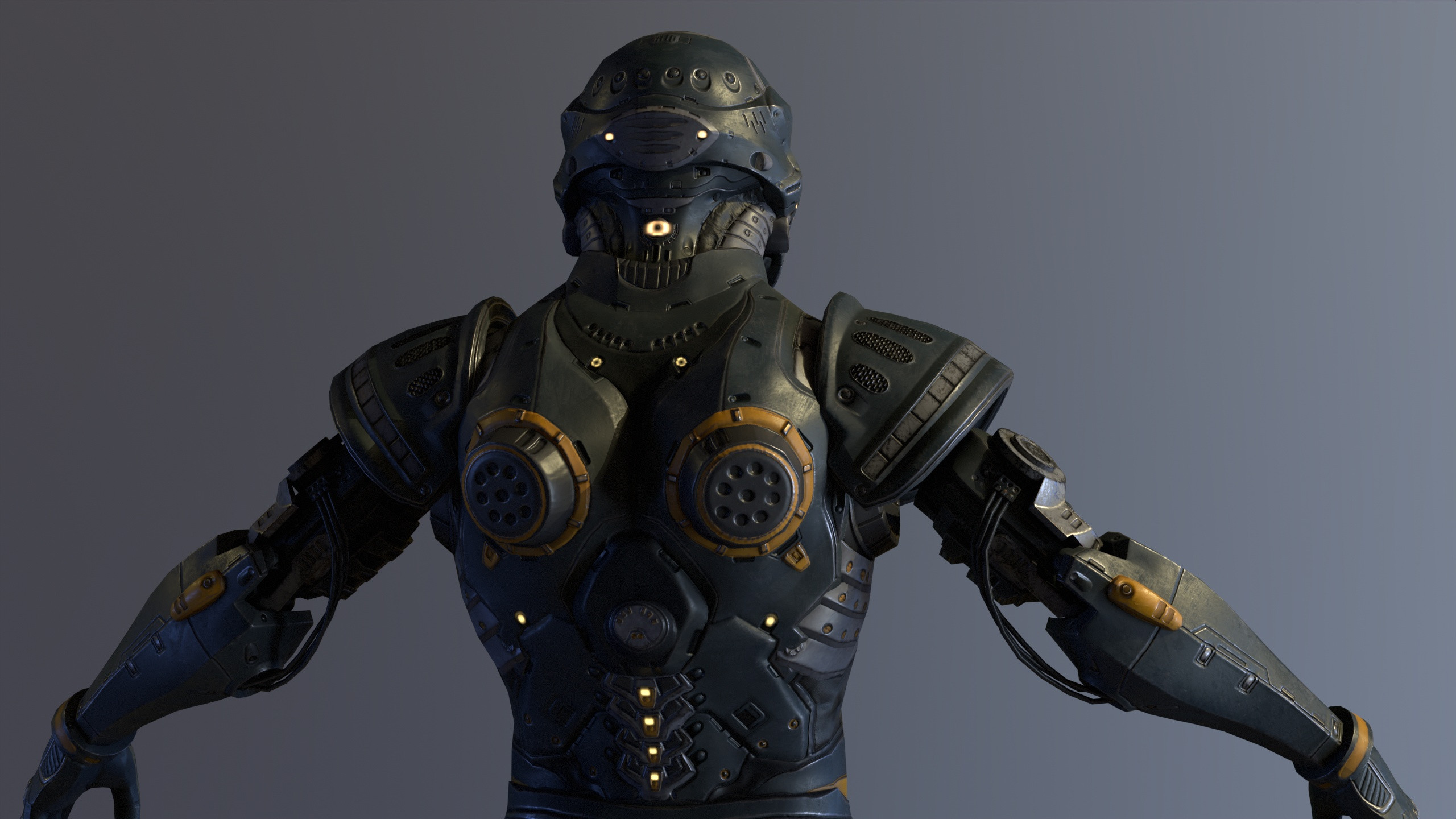 Michal Jeschke - Character textures - Carbon ARPG