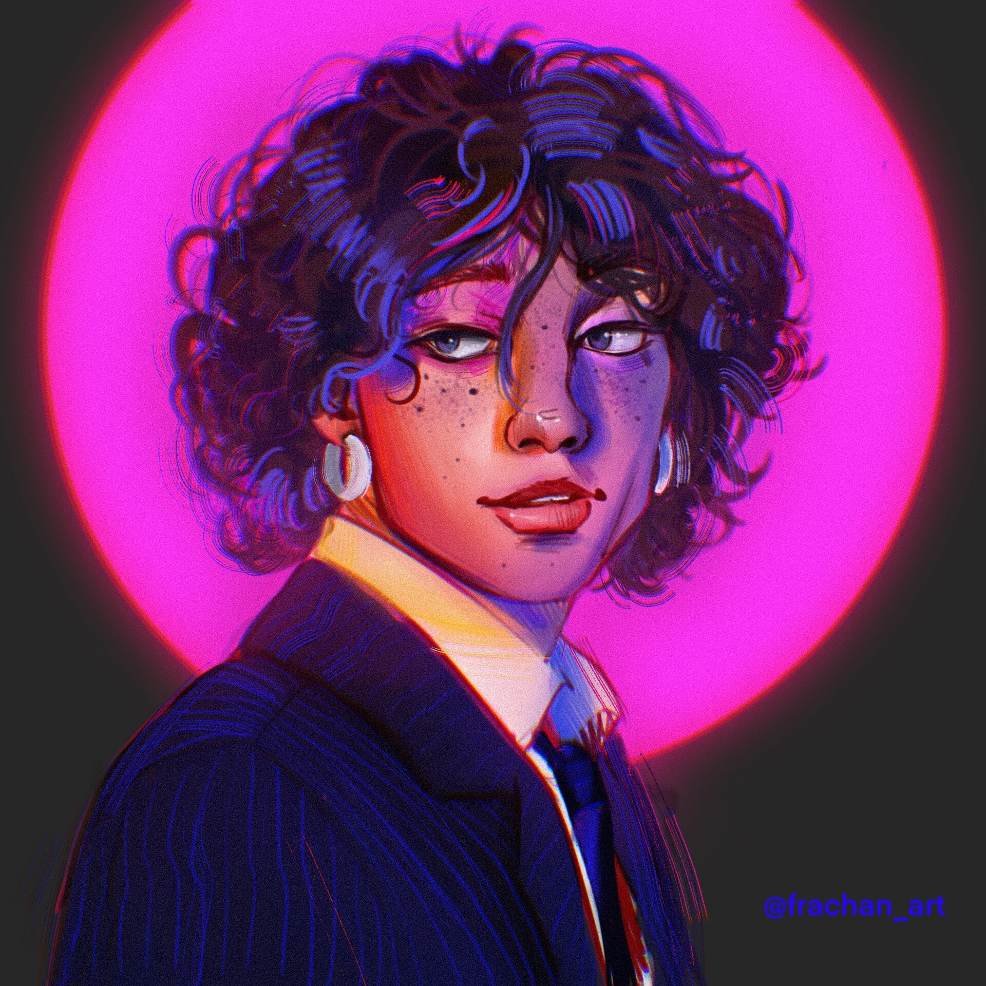 ArtStation - Violet Portrait