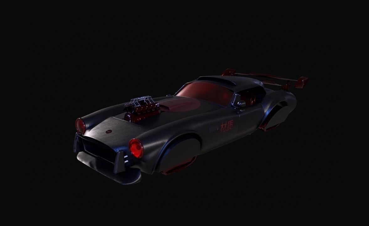 ArtStation - Cobra Project, 3D model with animation for fun