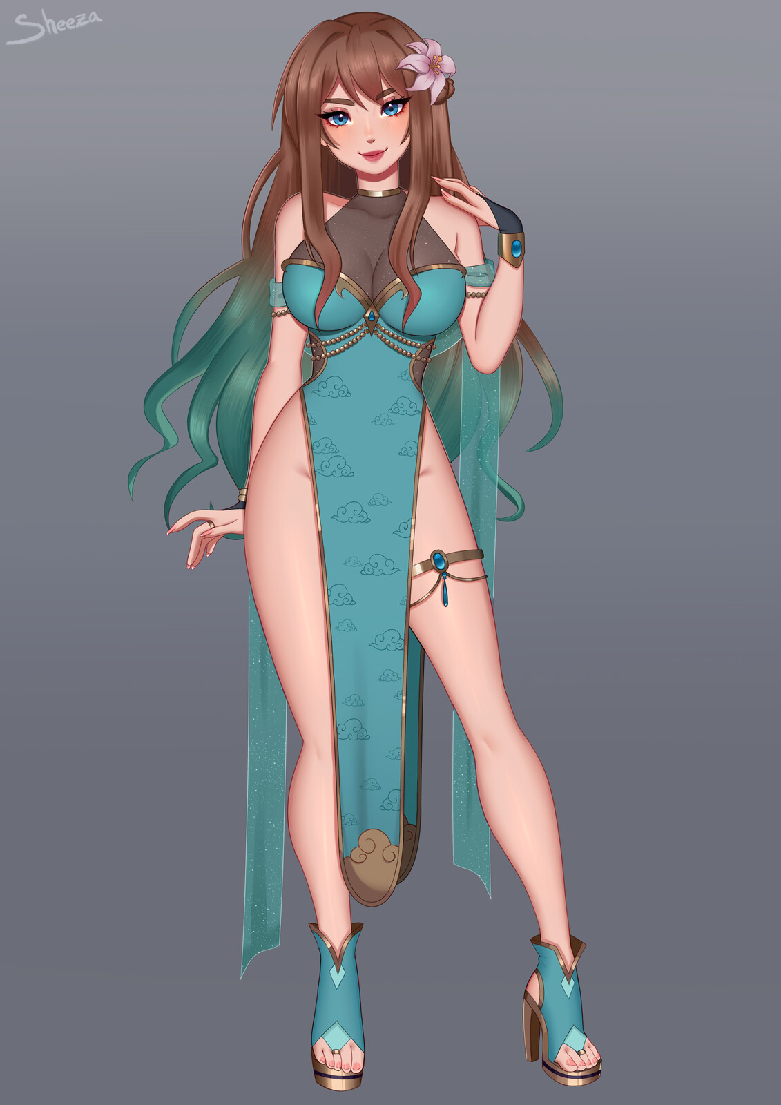 Sheeza - Rain, Water Elementalist