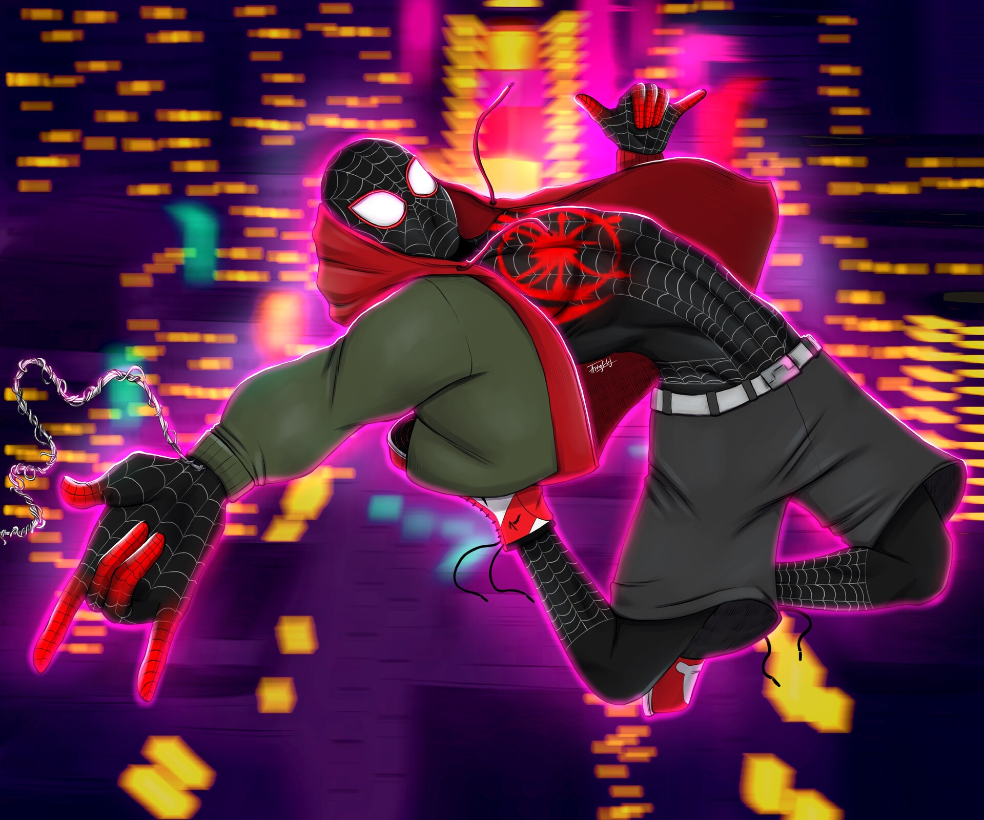 ArtStation - spider-man: MILES MORALES