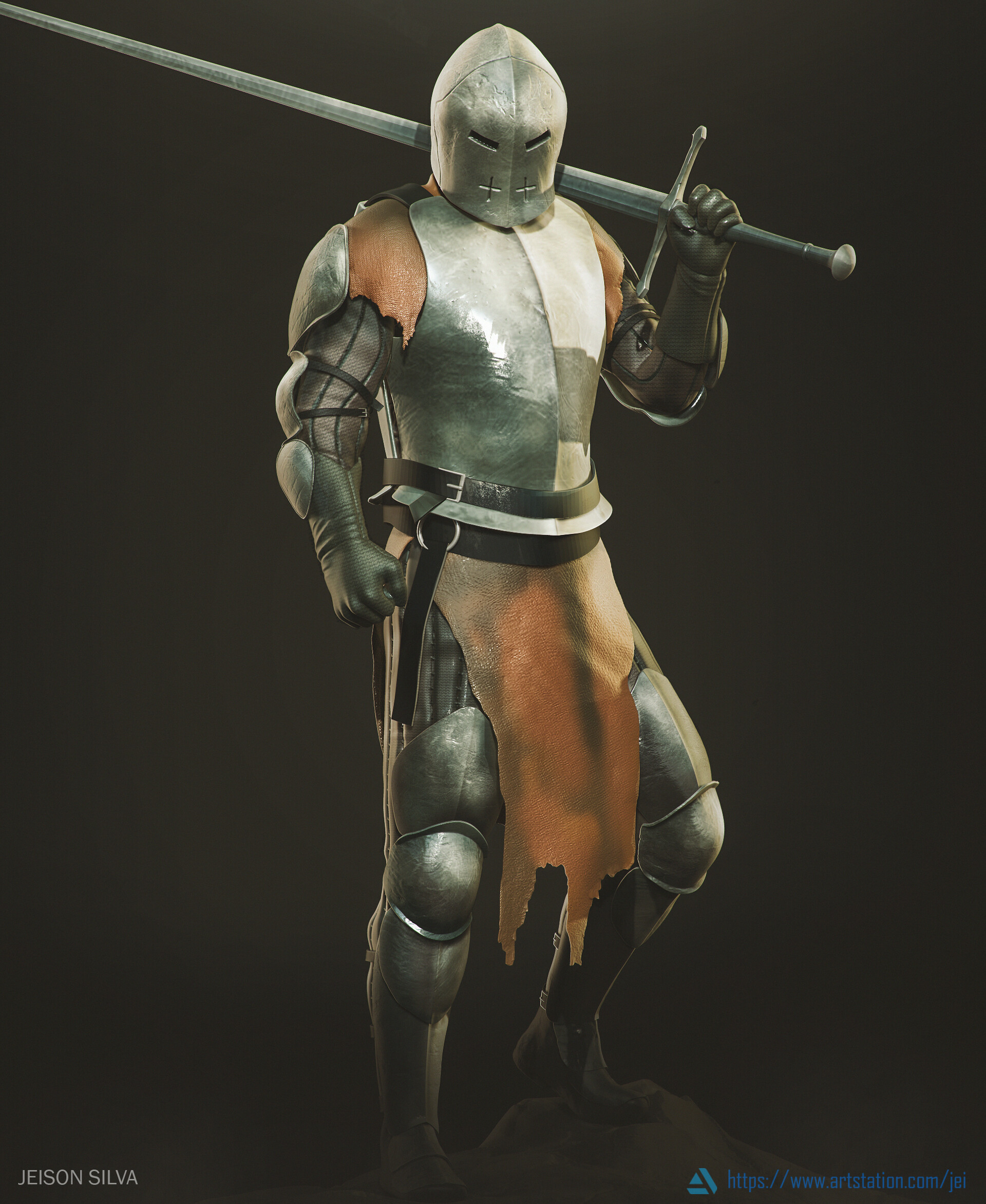 ArtStation - Warrior design.