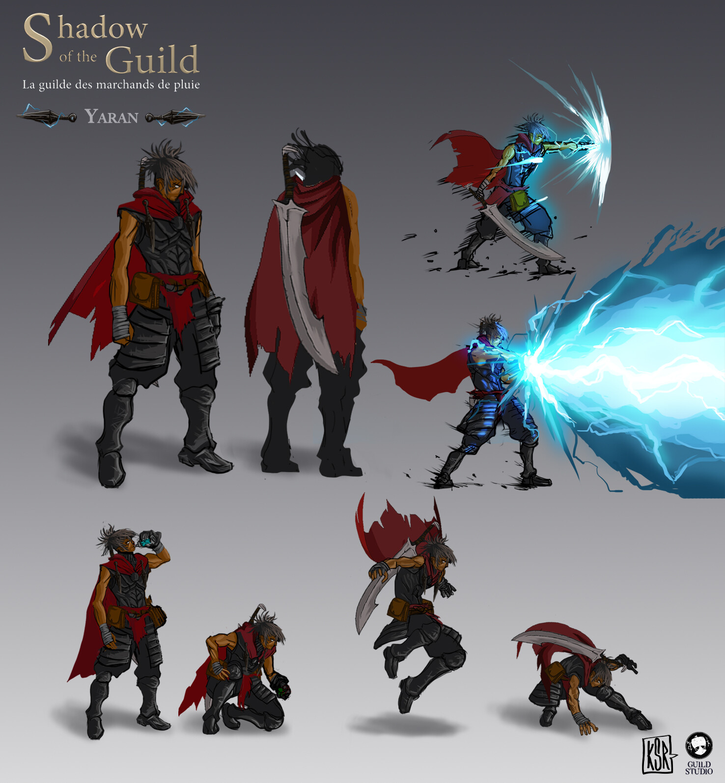 ArtStation - Shadow of the Guild - Characters design