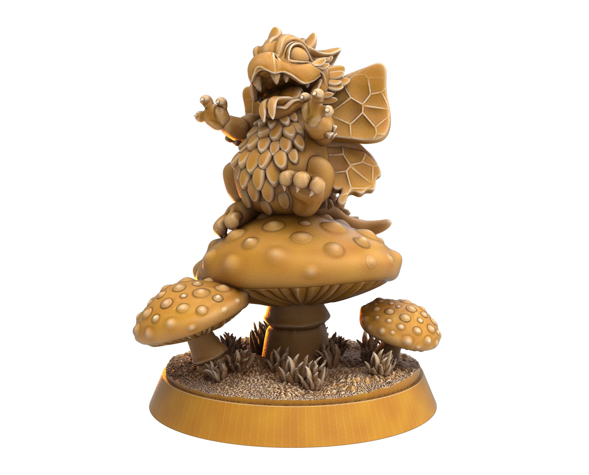 ArtStation - Fairy Dragon and Baby Dragon Miniatures