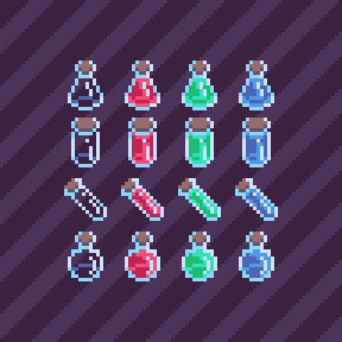 ArtStation - Flasks
