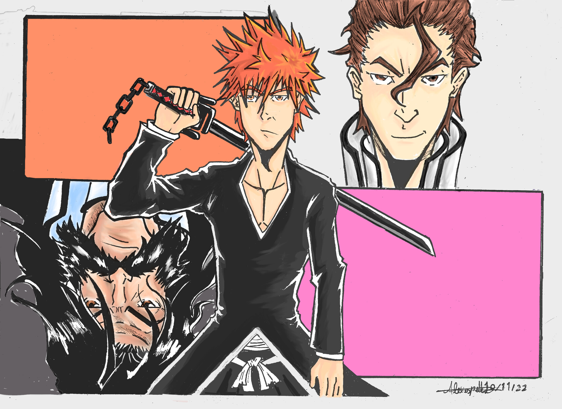 ArtStation - bleach fan art