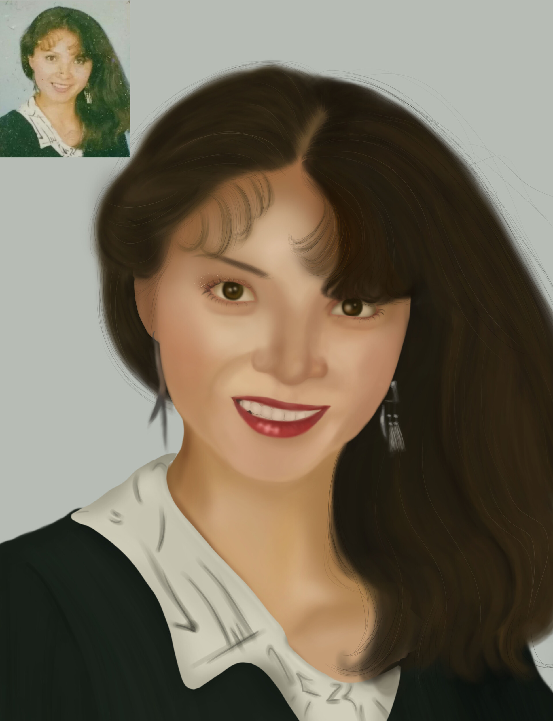 ArtStation - retrato realista